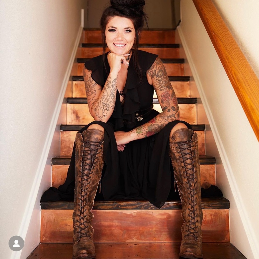 Junk Gypsy Trail Boss Boots Color Brownbelly - Gem